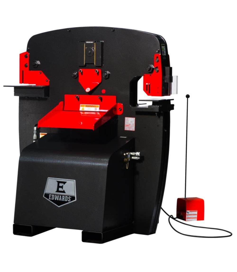 Edwards 60 Ton Ironworker 3 Phase 208 Volts with PowerLink System ...