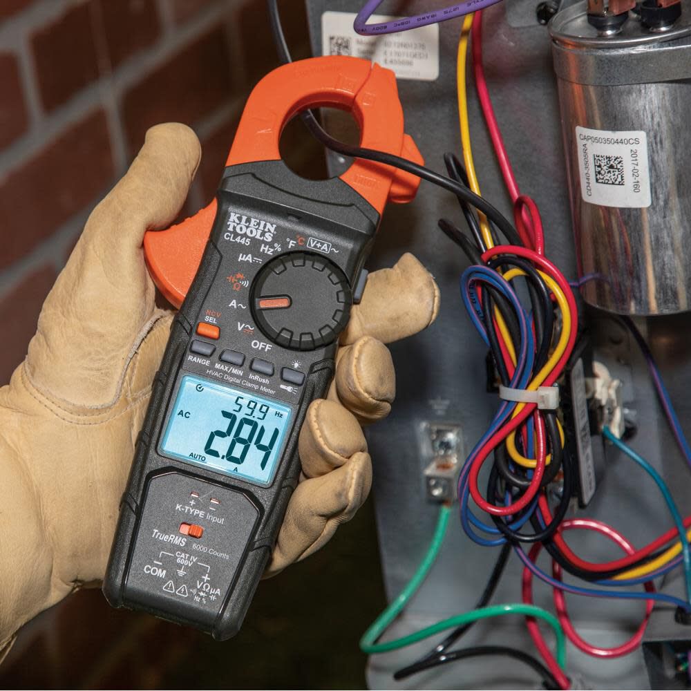 Klein Tools HVAC Clamp Meter CL445 from Klein Tools - Acme Tools