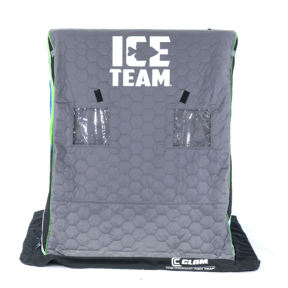 Clam Outdoors Yukon XT Thermal Ice Team Edition Ice Shelter 116841 ...