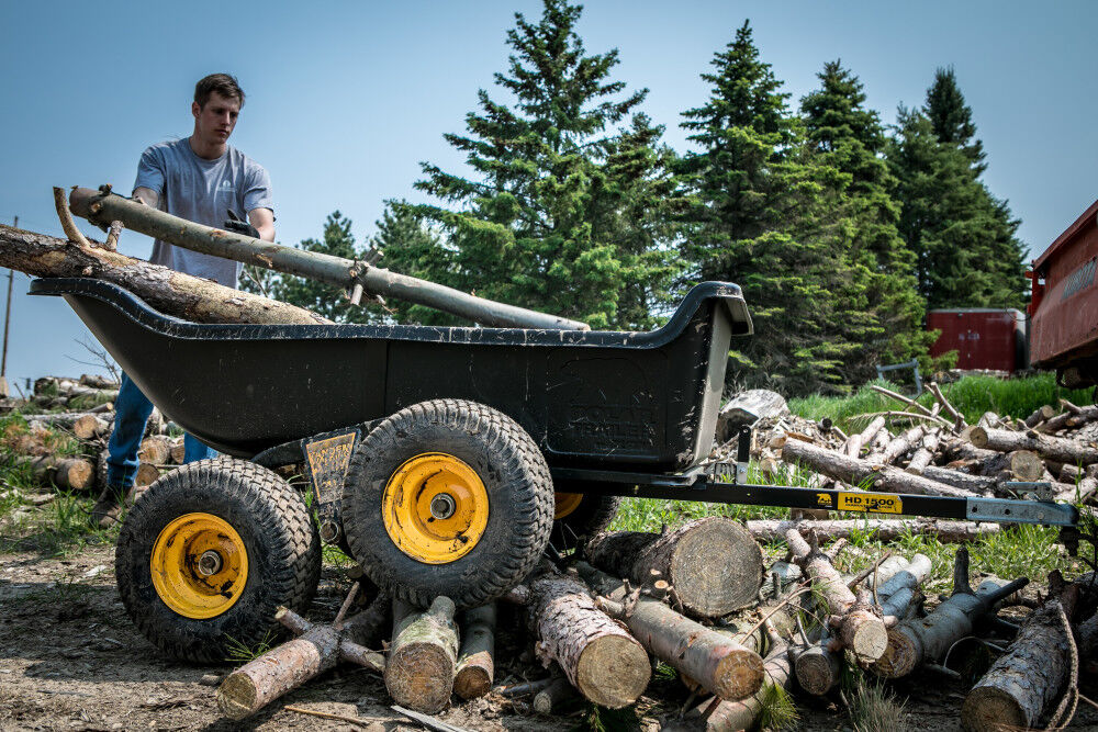 Polar Trailer HD 1500TA Utility Trailer Tandem Axle 8262 - Acme Tools