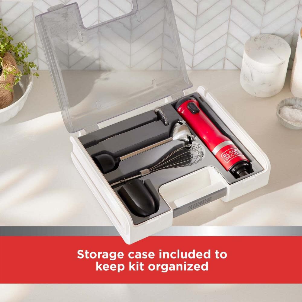 Black and Decker kitchen wand Cordless 3 in 1 Kitchen Multi Tool Red ...