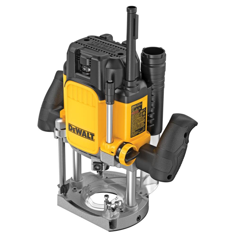 DEWALT 3 Peak HP Electric Variable Speed Plunge Router DWE625 from ...