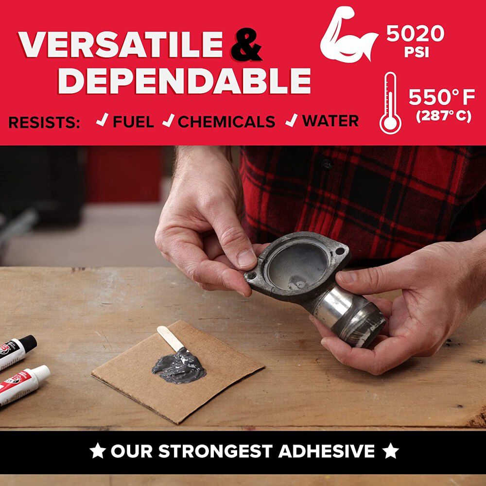 J-B Weld Original Cold Weld 10oz Two Part Steel Reinforced Epoxy 8281 ...