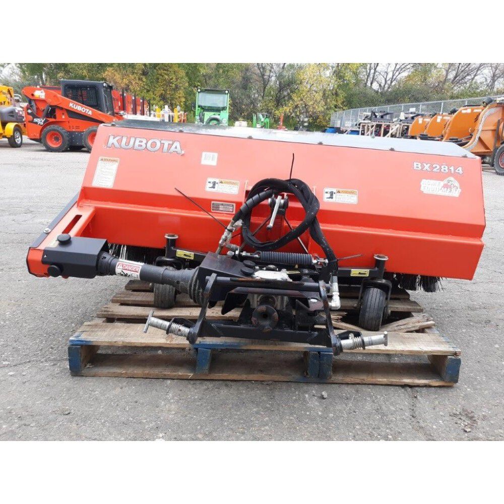 Kubota BX2814 60 In. Heavy Duty Rotary Sweeper - Used BX2814 from ...