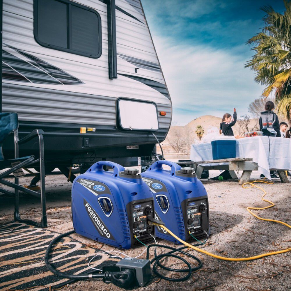 Ford 2500 Watt Recoil Start Gas Inverter Generator FG2500ISCO from Ford ...