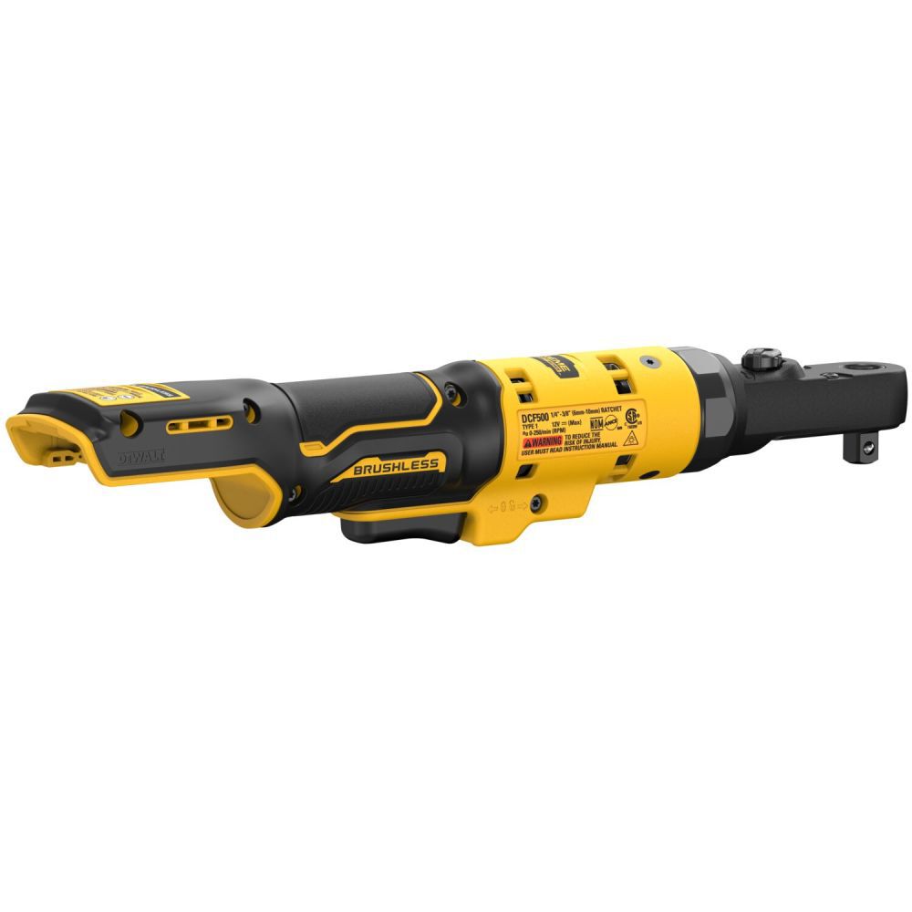 DEWALT XTREME 12V MAX 3/8 in and 1/4 in Sealed Head Ratchet Cordless ...
