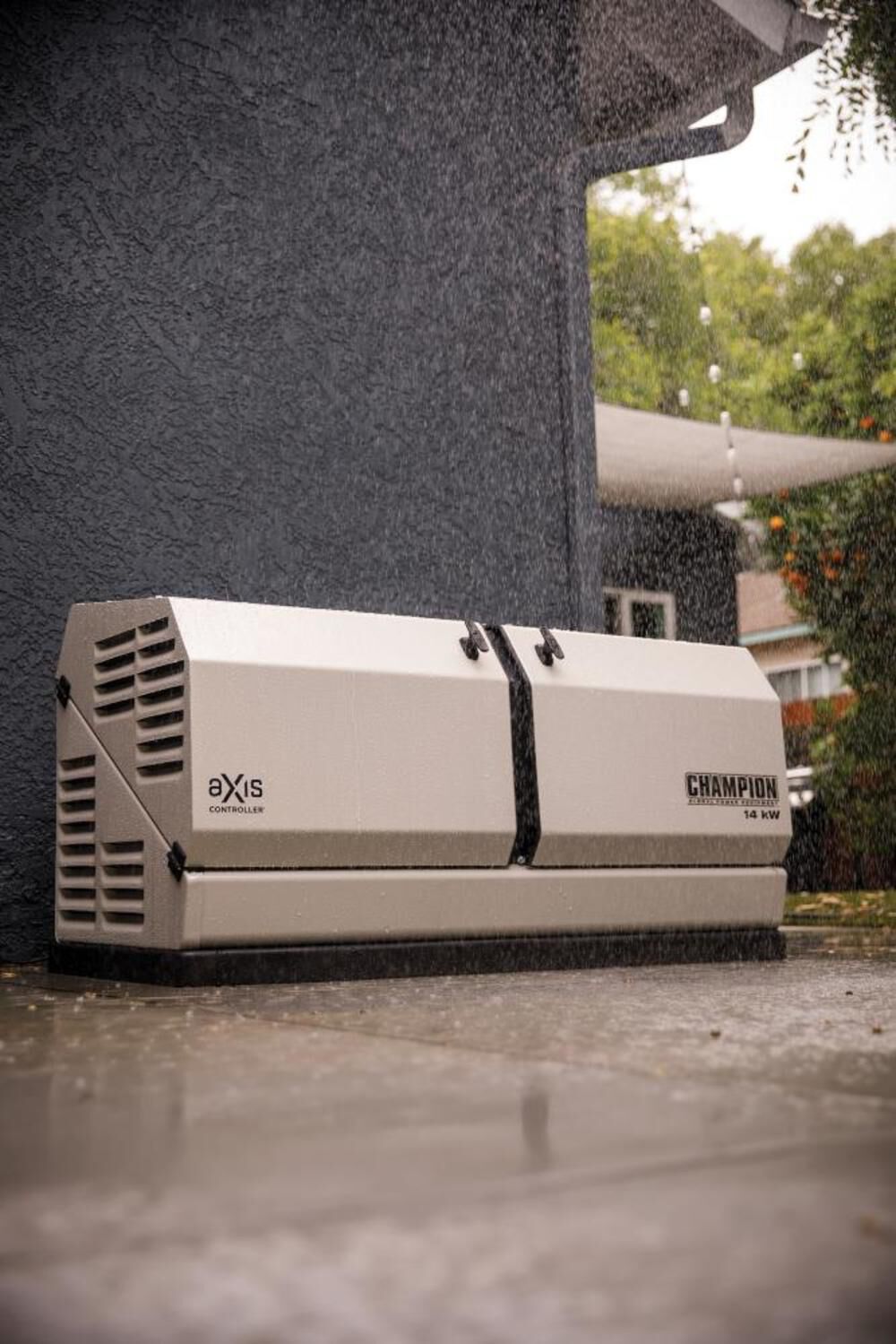 Champion Power Equipment 14kW aXis Home Standby Generator System with ...