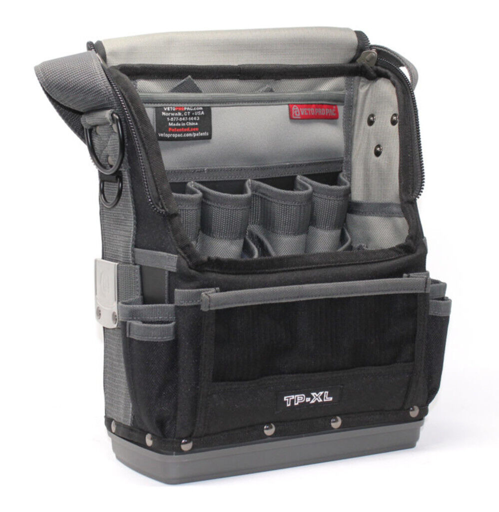 Veto Pro Pac TP-XL closable mid-sized full featured tool pouch TP-XL ...