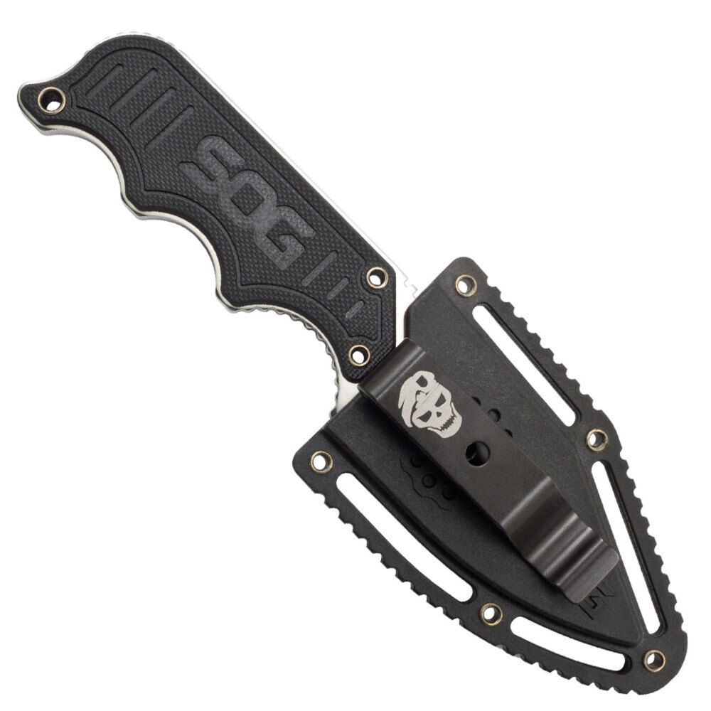 SOG Instinct Knife Small Fixed 2.3in Blade Black SOG-NB1012-CP - Acme Tools