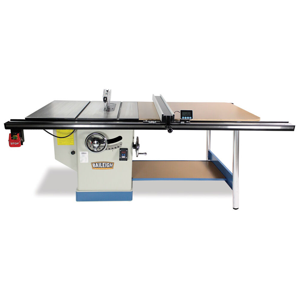 Baileigh TS-1248P-52 Table Saw Professional Cabinet Style 1008084 ...