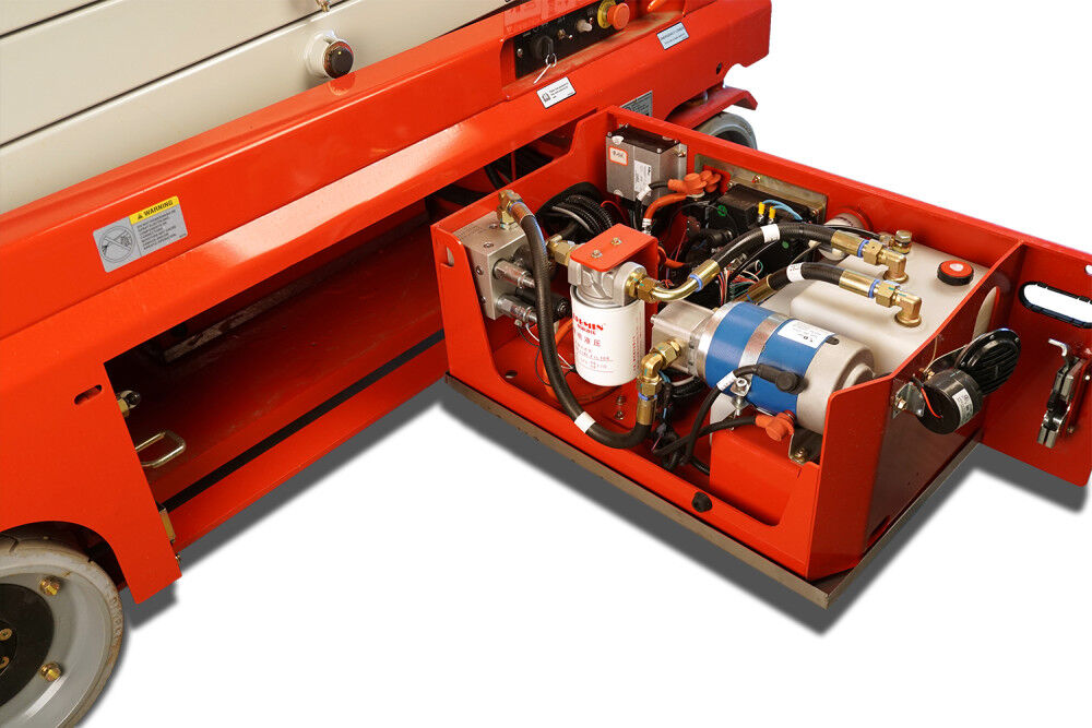 mec 26 Ft. Micro Electric Scissor Lift with Leak Containment System ...