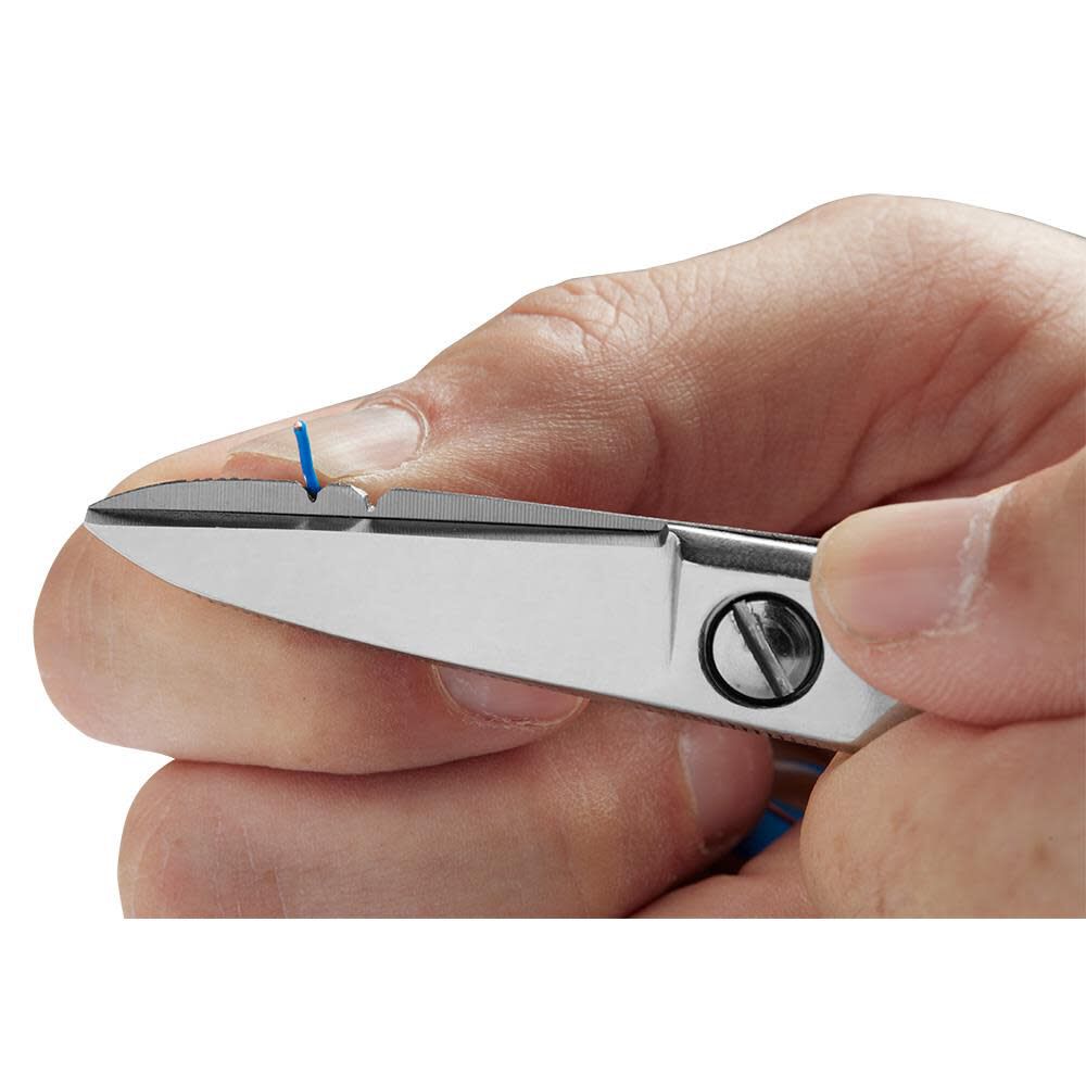 Milwaukee Electrician Scissors with Extended Handle 48-22-4049 - Acme Tools