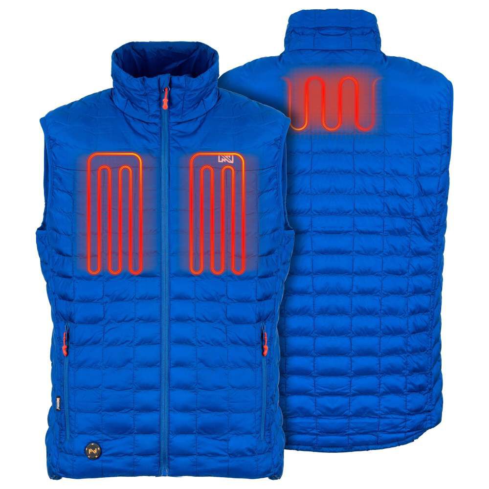 Mobile Warming 7.4V Backcountry Heated Vest Womens Buffalo Blue 2X ...