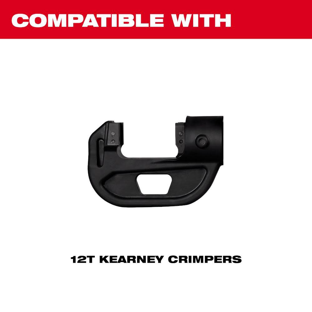 Milwaukee Kearney to U-Die Adapter for 12T Kearney Crimpers 49-12-KUAD ...