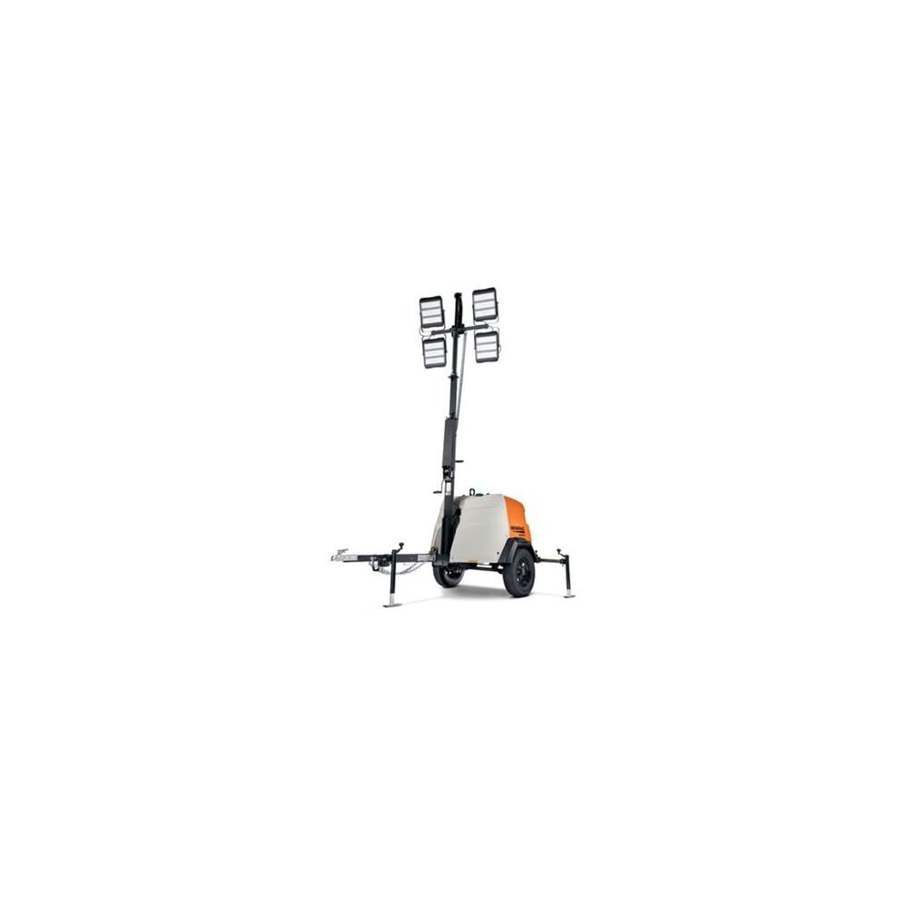 Generac Mobile Products Kubota 6kW 23 ft Vertical Mast Mobile LED Light Tower MLT6SKDS-STD from ...