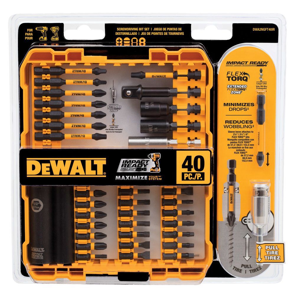DEWALT 35 Piece Impact Ready FlexTorq Set DWA2FTS35IR from DEWALT ...