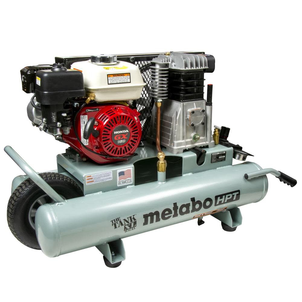 Metabo HPT The Tank XL Wheelbarrow Compressor 9 Gallon Gas EC2610EAM ...