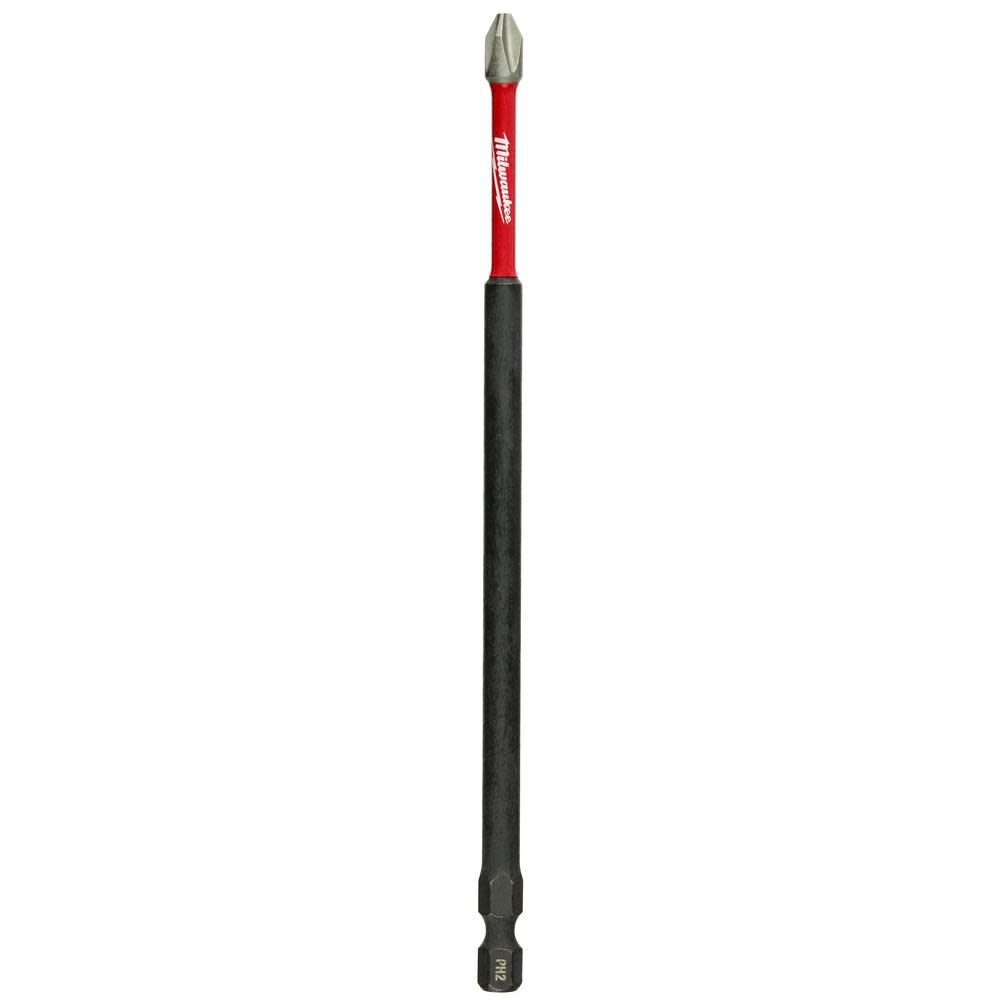 Milwaukee SHOCKWAVE 6 in. Phillips #2 Impact Power Bit 48-32-4802 ...