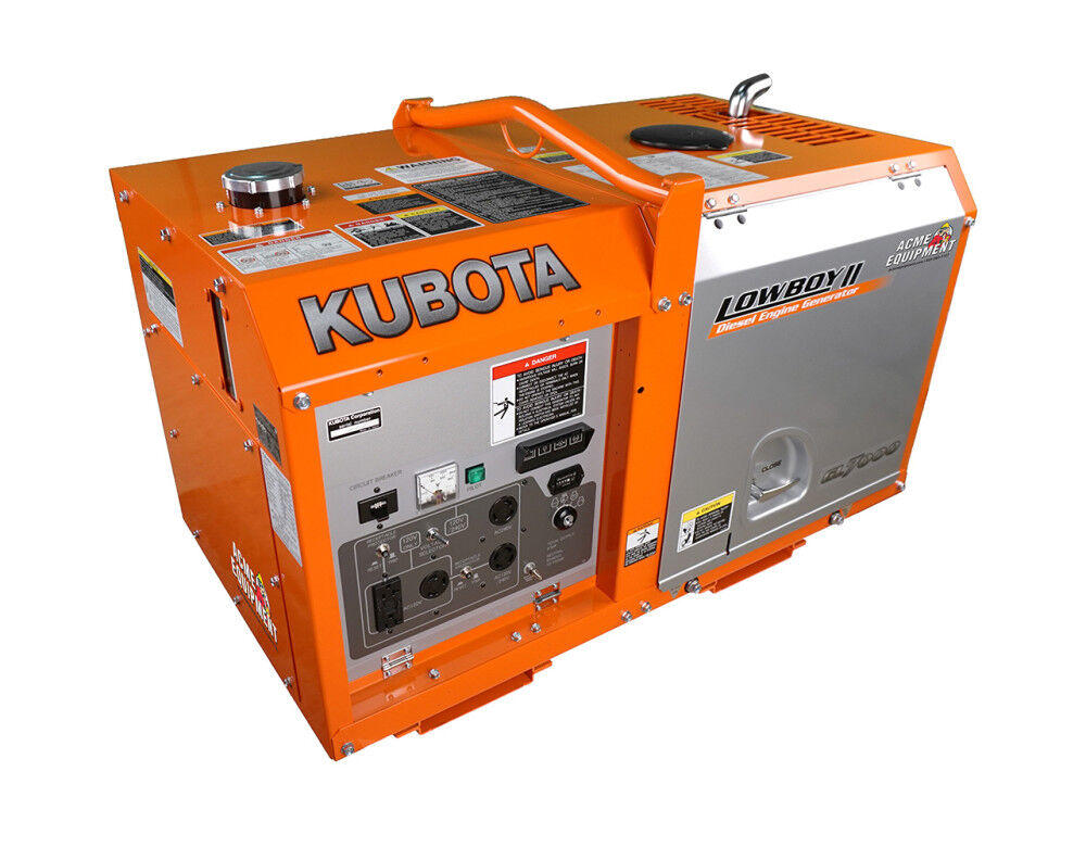 Kubota GL7000 Lowboy II Diesel Industrial Generator 7kW GL7000 from ...