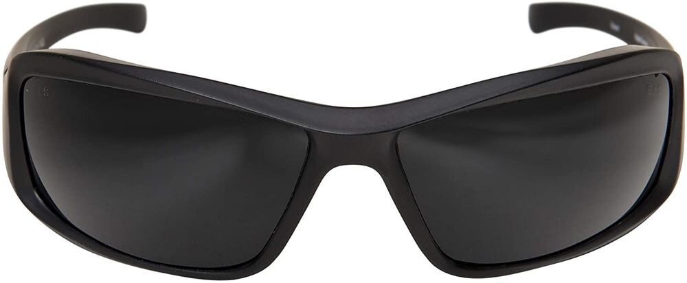 Edge Brazeau Torque Polarized Safety Glasses Vapor Shield Matte Black Frame Smoke Lens Txb236vs