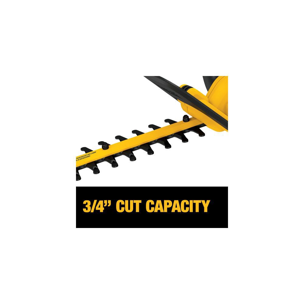 DEWALT 20 V MAX Lithium Ion Hedge Trimmer 5.0 Ah DCHT820P1 from DEWALT ...