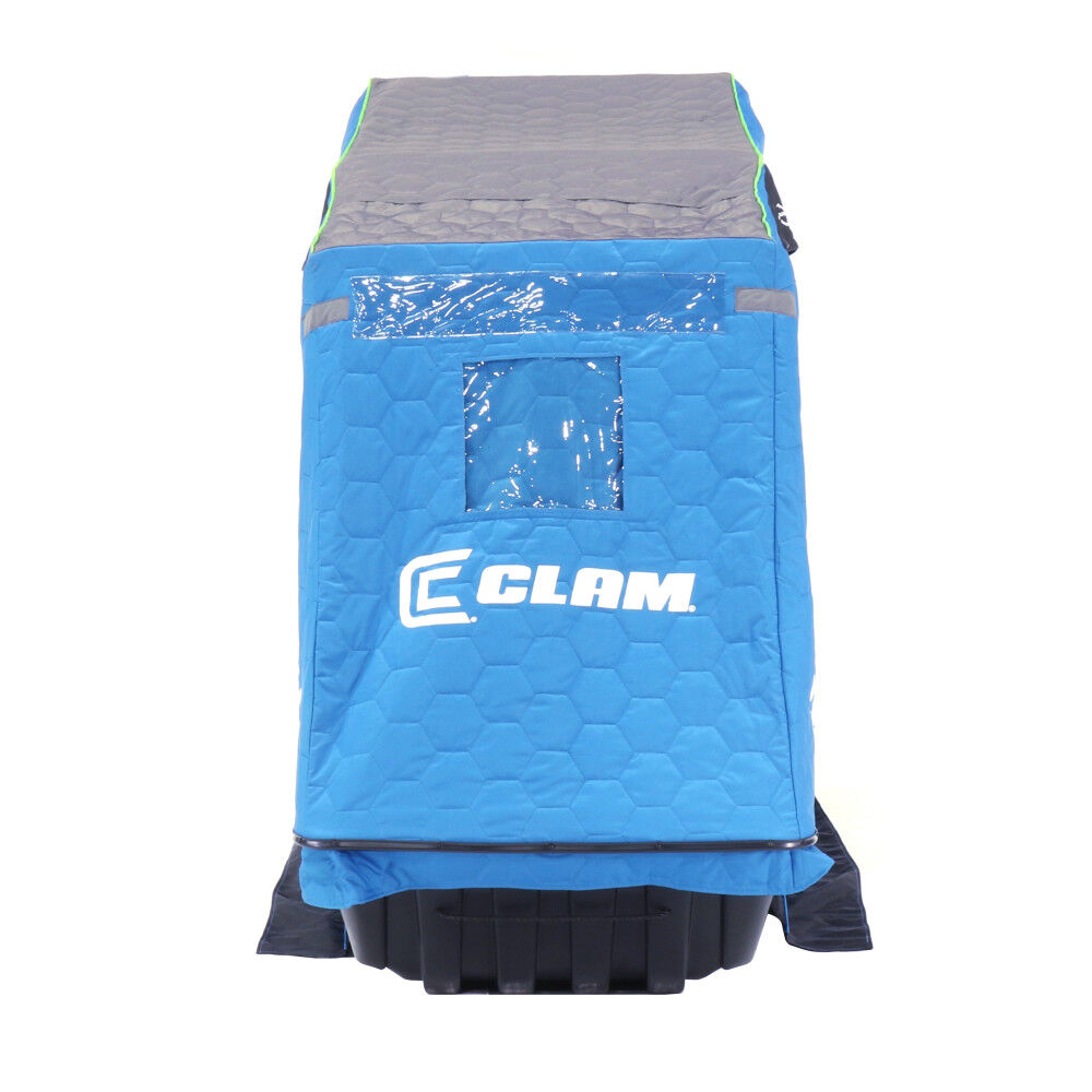 Clam Outdoors Kenai XT Thermal Ice Team Edition Ice Shelter 116611 ...