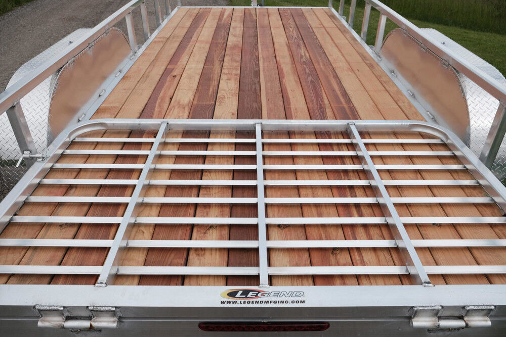 Legend Premium Trailers 16ft Open Deluxe Aluminum Utility Trailer ...
