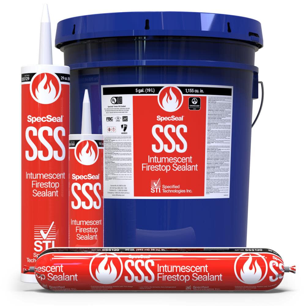 Specified Technologies Inc SpecSeal SSS Intumescent Firestop Sealant ...