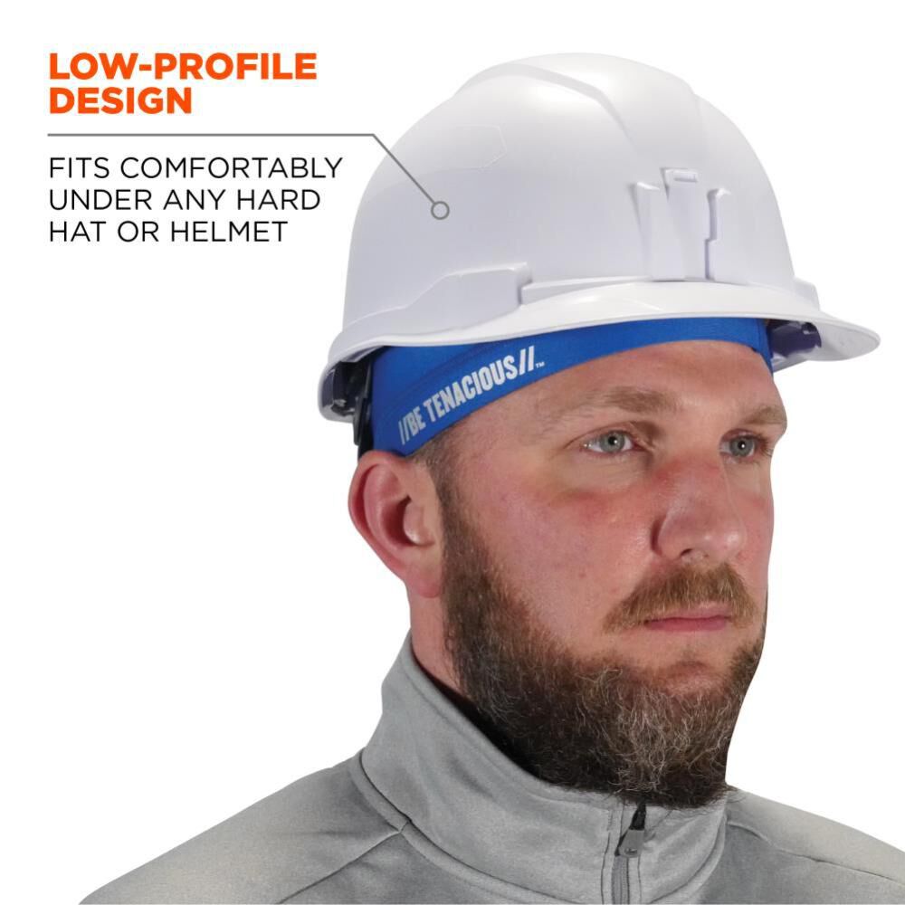 Ergodyne Chill Its 6632 Cooling Skull Cap Blue 12689 - Acme Tools