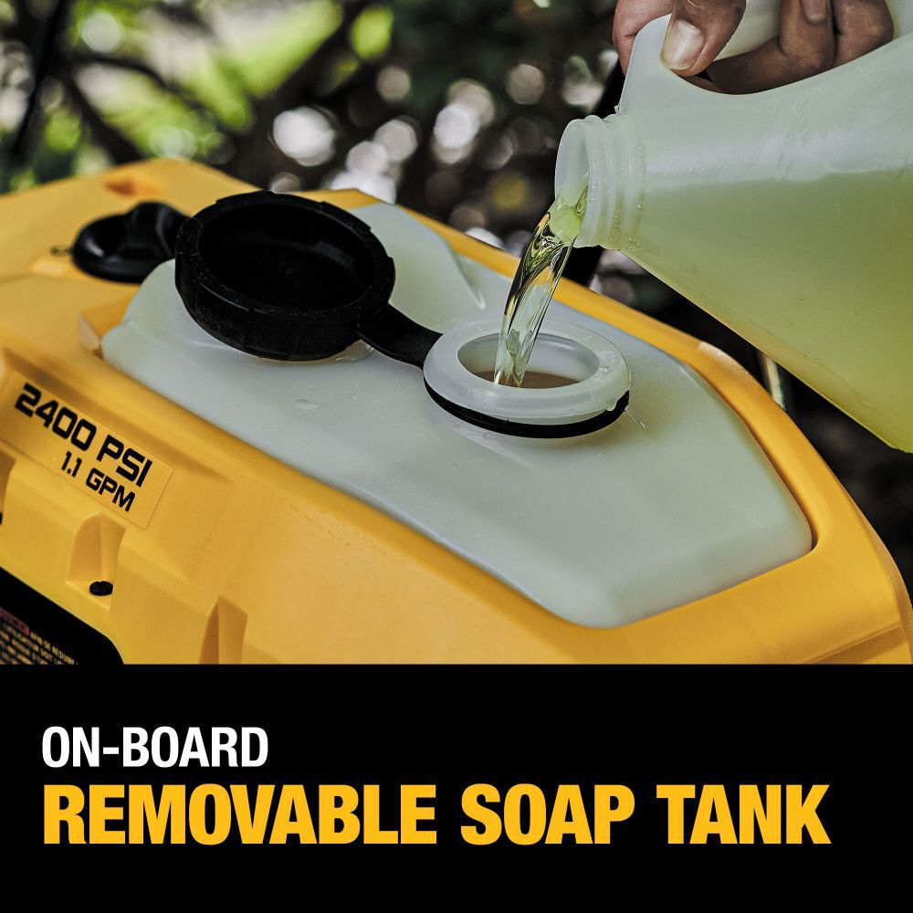 DEWALT Electric Pressure Washer 2400PSI 13Amp Electric Cold-Water ...