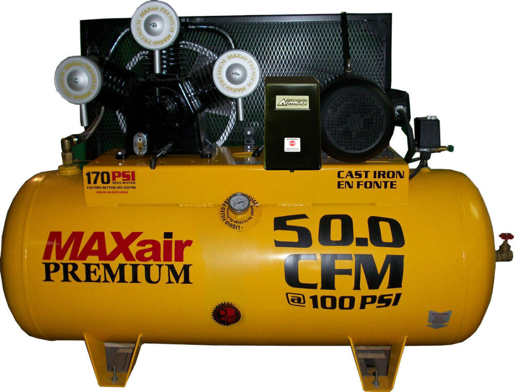 MAXair 10HP 120 Gallon Air Compressor C103120H1-MS208-MAP - Acme Tools