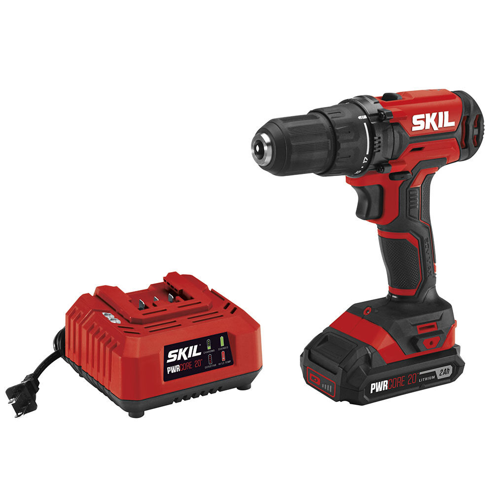 SKIL 20V 1/2in Drill Driver Kit DL527502 - Acme Tools