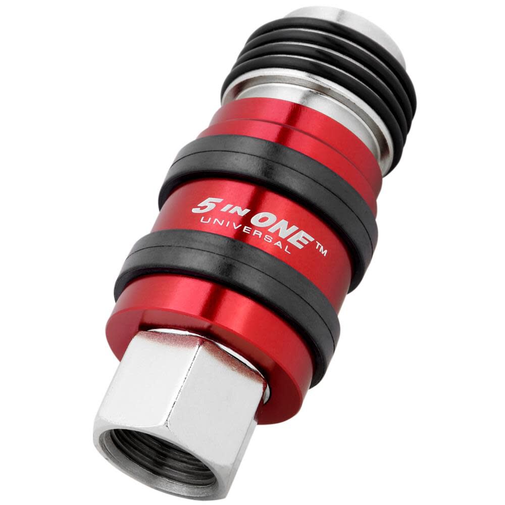 Milton 5 In ONE Universal Safety Exhaust Quick-Connect Industrial ...