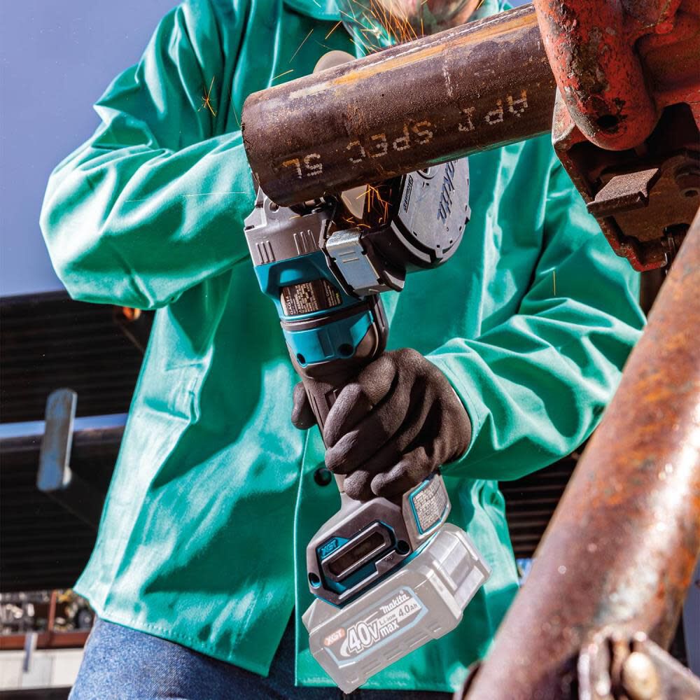 Makita 40V MAX XGTCordless 4-1/2 in / 6 in Paddle Switch Angle Grinder ...