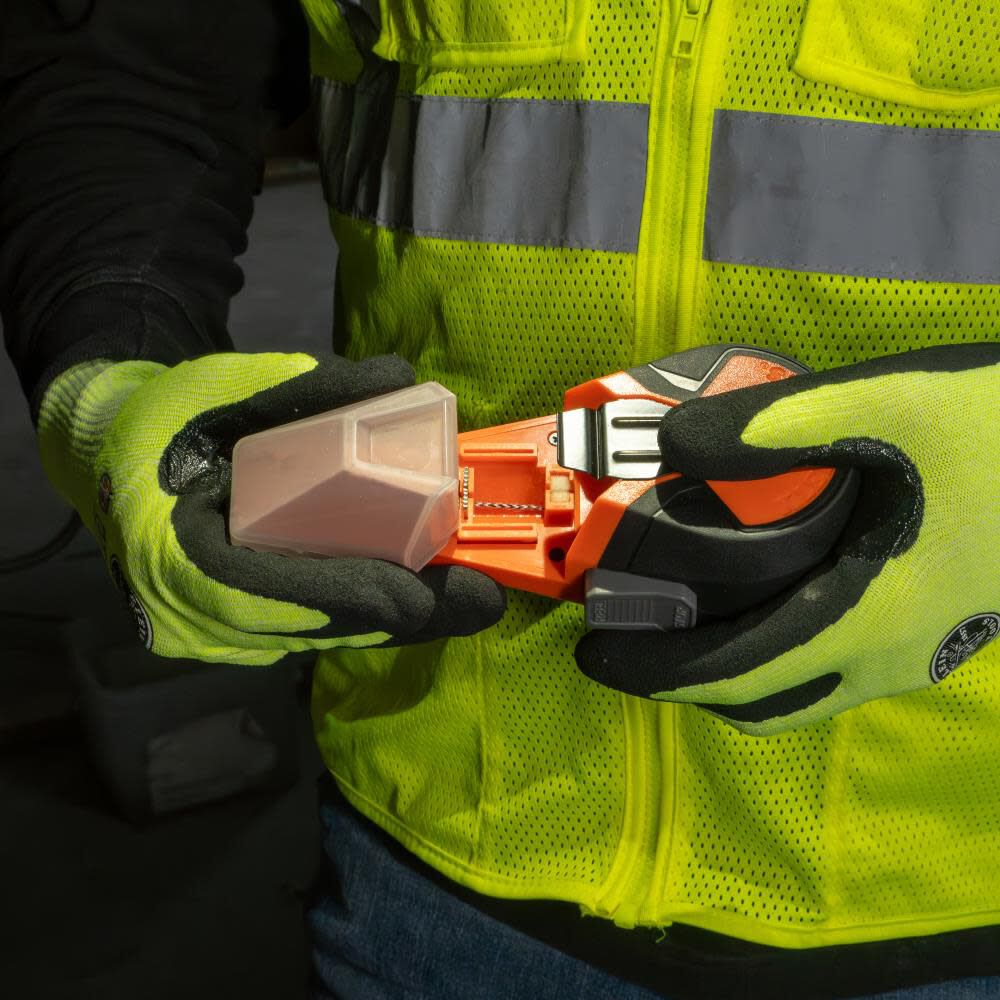 Klein Tools 50ft Auto-Retracting Chalk Line, Red CHLK50R - Acme Tools