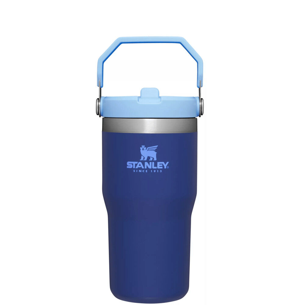 Stanley 1913 20 Oz Insulated The Iceflow Flip Straw Tumbler Lapis Swirl ...