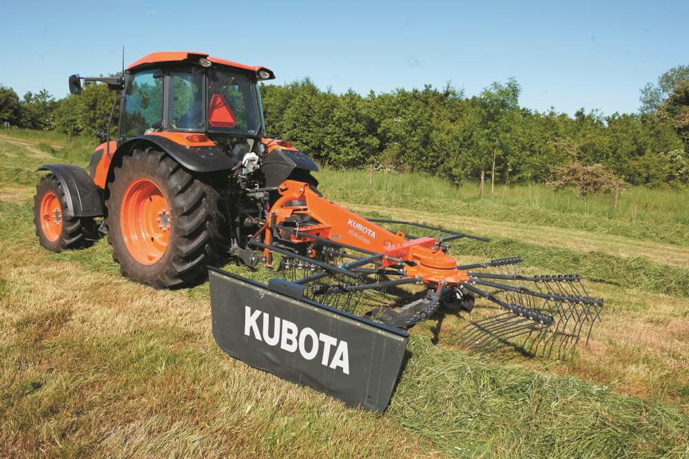 Kubota 13 Ft. 9 In. Single Rotor Hay Rake RA1042T - Acme Tools