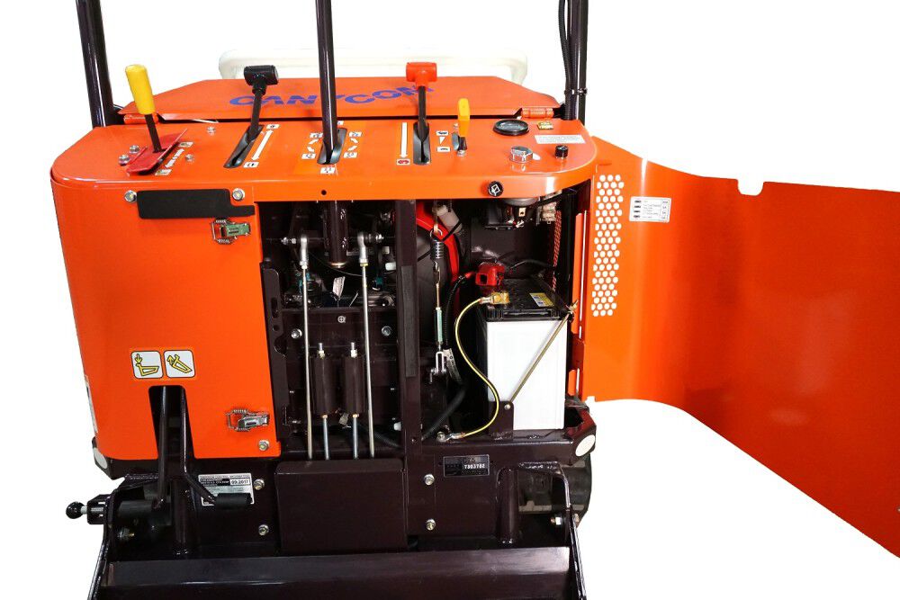 Canycom Self Dumping Rubber Track Concrete Buggy - Pivot Dump SC75PD ...