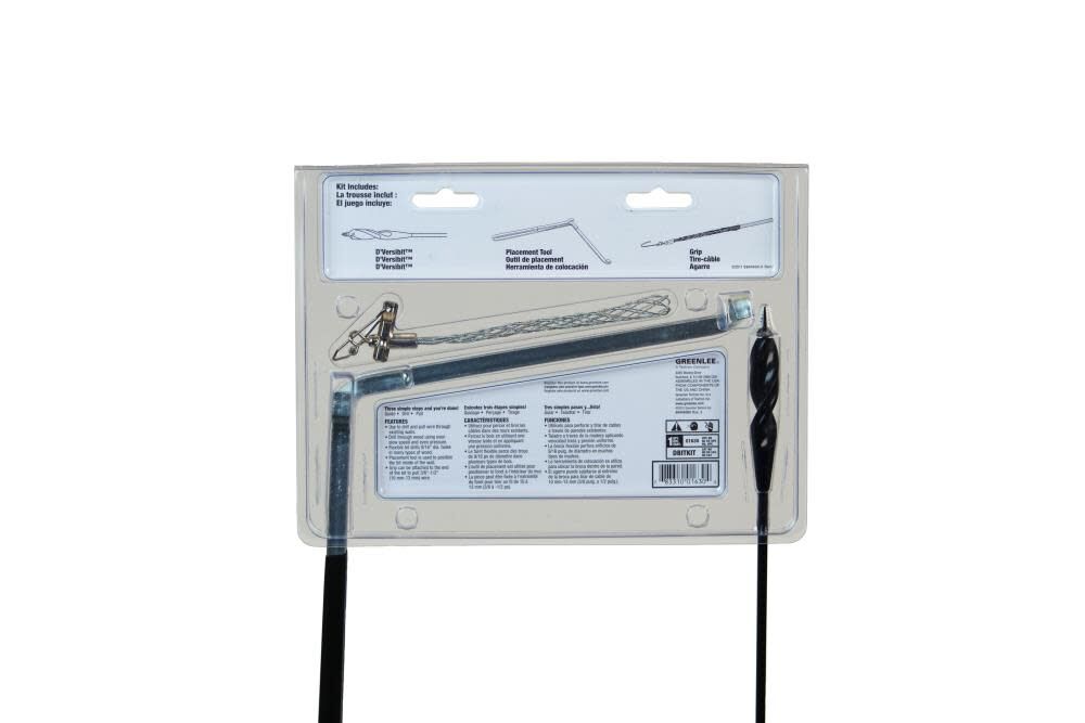 Greenlee 9/16 in x 54 in D'versibit Kit DBITKIT - Acme Tools