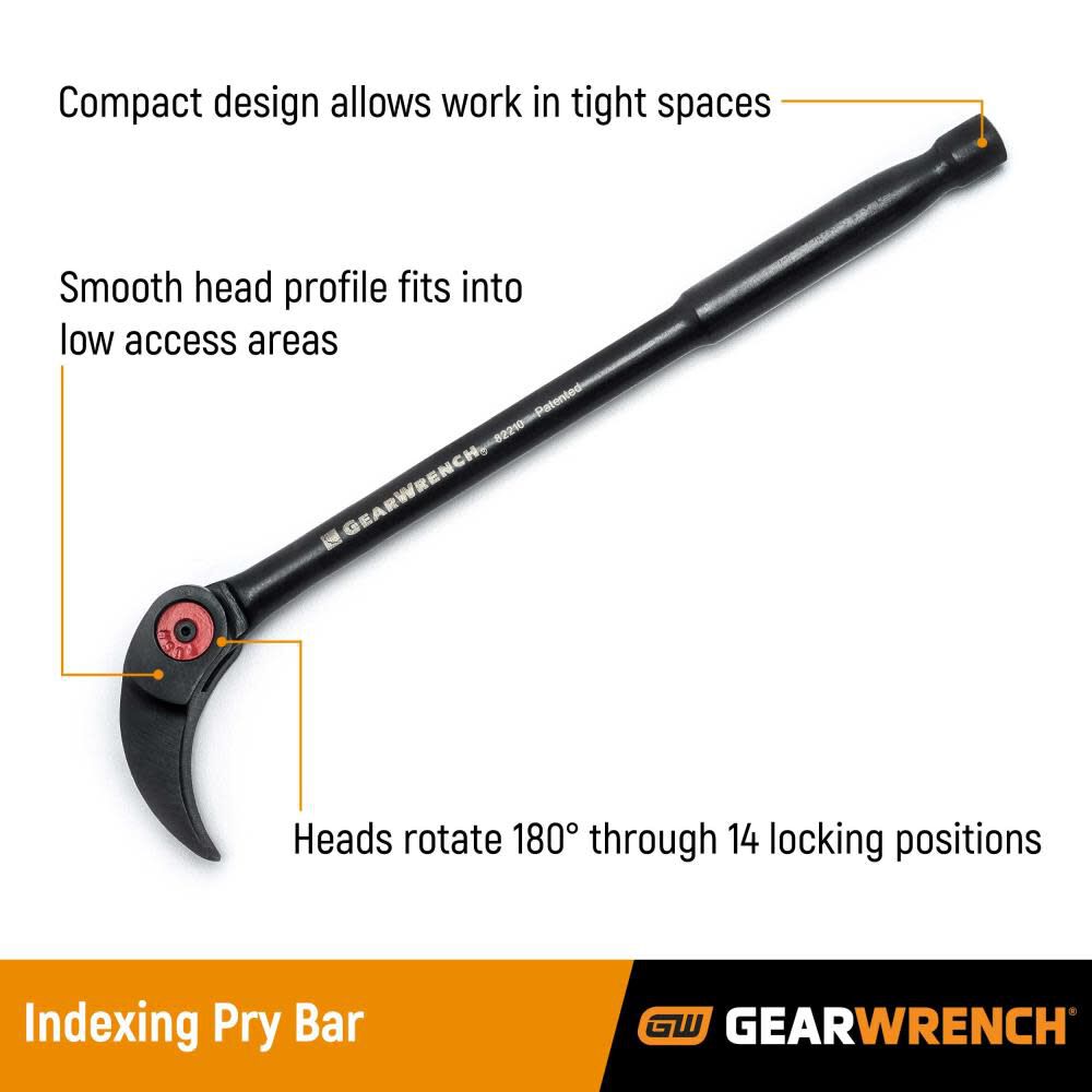 GEARWRENCH Indexing Pry Bar Set 3 pc 82301D - Acme Tools