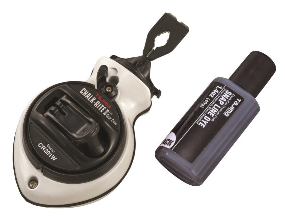 Tajima White CHALK RITE II 1 mm Snap Line Black Dye CR201W-P from ...