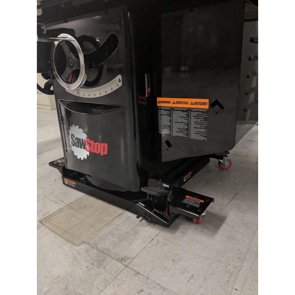 Sawstop Fully Welded Solid 1/4 In. Steel Industrial Saw Mobile Base MB ...