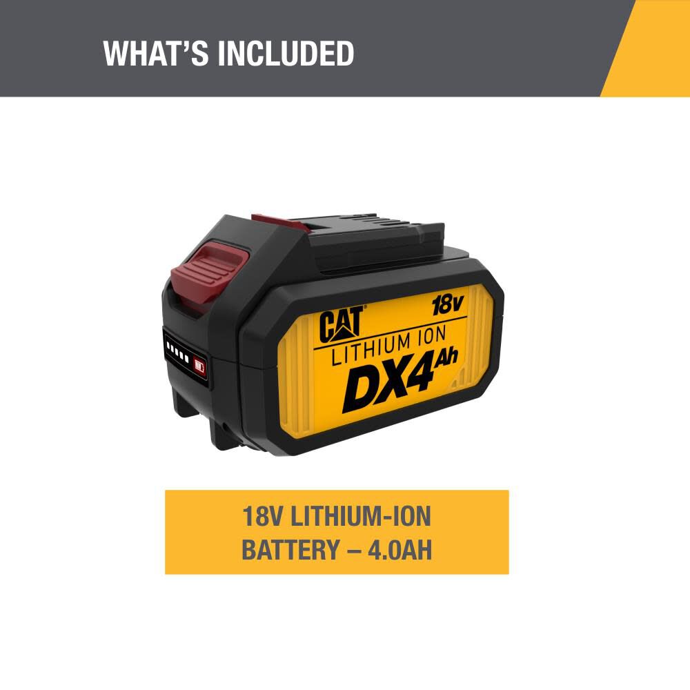 CAT 18V 1 FOR ALL 4Ah Battery DXB4 - Acme Tools