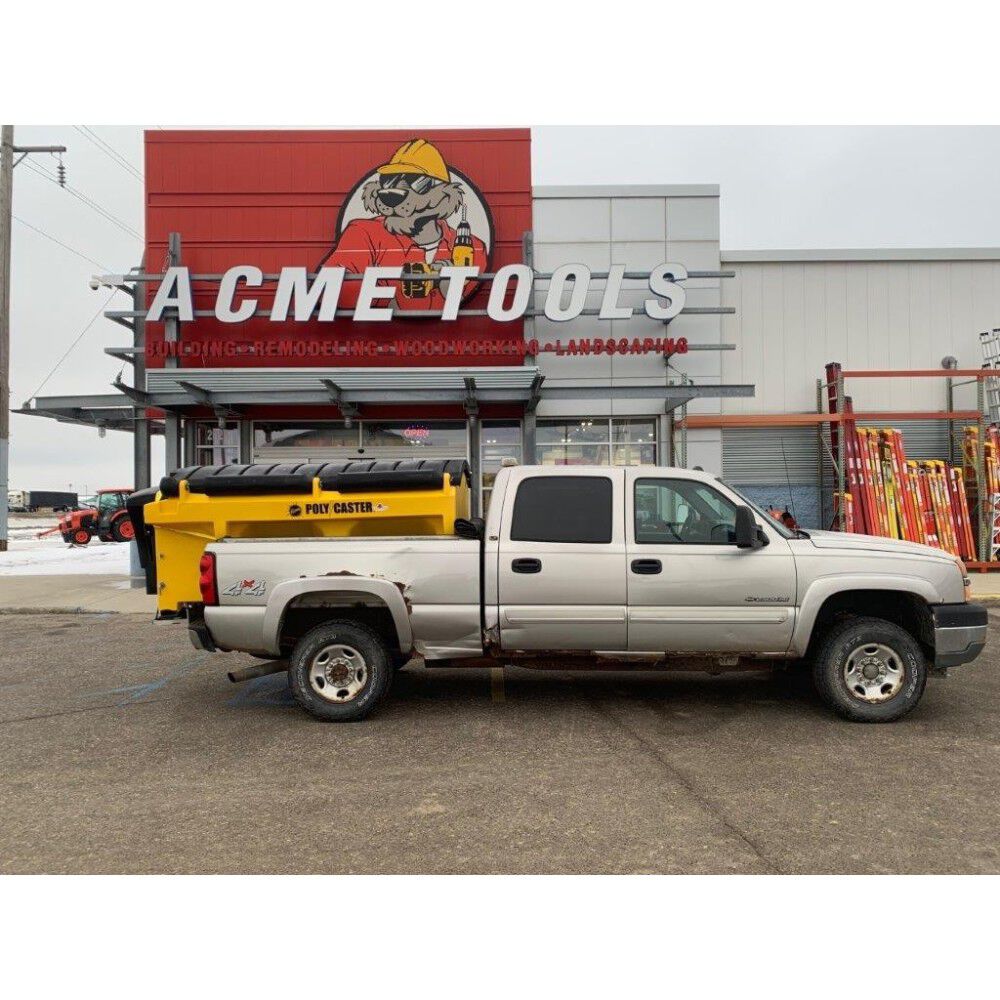 Fisher Salt Hopper Spreader 1.5 Cu yd Poly Caster V Box 78001-1 - Acme ...