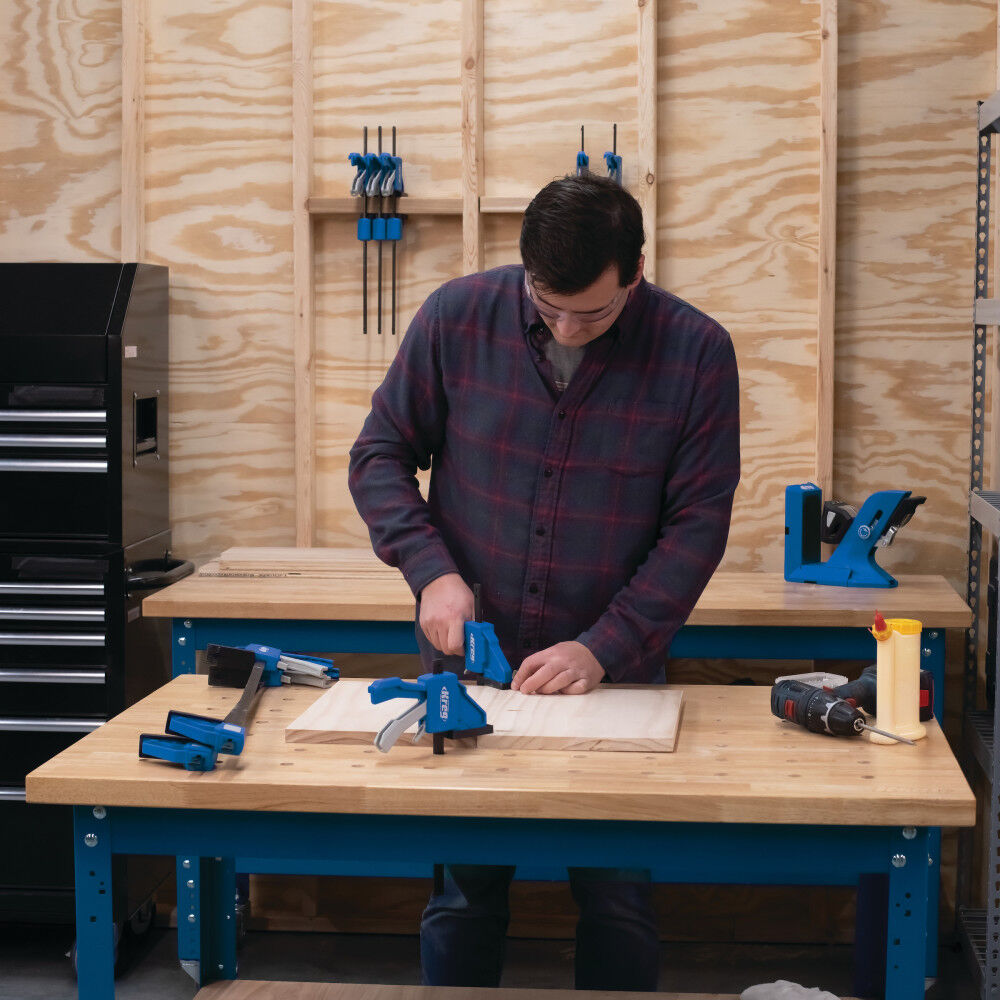 Kreg Hardwood Bench Top 32" x 48" with Dog Holes HWBT-4832-DH - Acme Tools