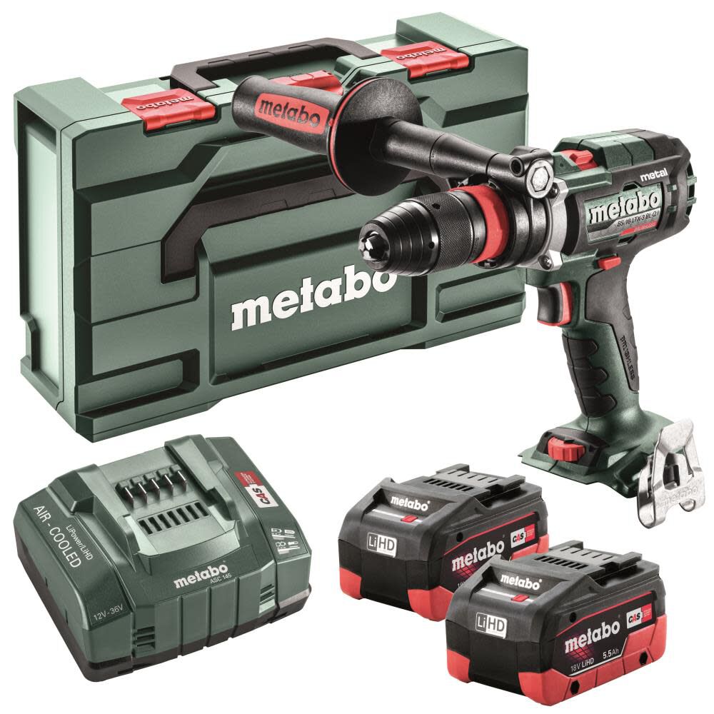 Metabo 18V Drill/Driver Brushless Cordless 3 Speed Kit 603180620 - Acme Tools