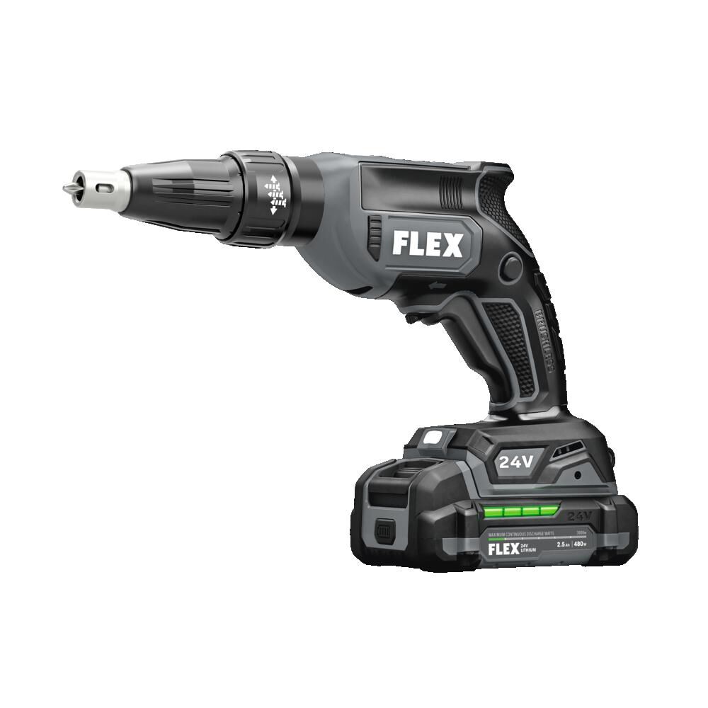FLEX 24V Drywall Screw Gun Brushless Kit FX1611-2AA from FLEX - Acme Tools
