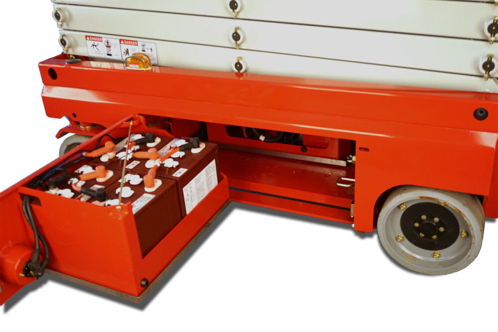 mec 26 Ft. Micro Electric Scissor Lift with Leak Containment System ...