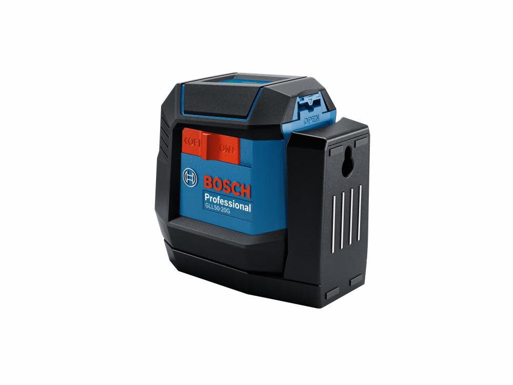 Bosch Green-Beam Self-Leveling Cross-Line Laser with 3.7V 1Ah Battery ...