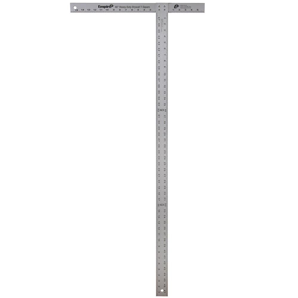 Empire Level 48 In. Drywall T-Square 418-48 - Acme Tools
